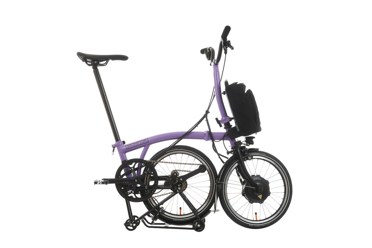 Brompton Electric p line urban with roller frame - 4 vitesses | 4303 ...